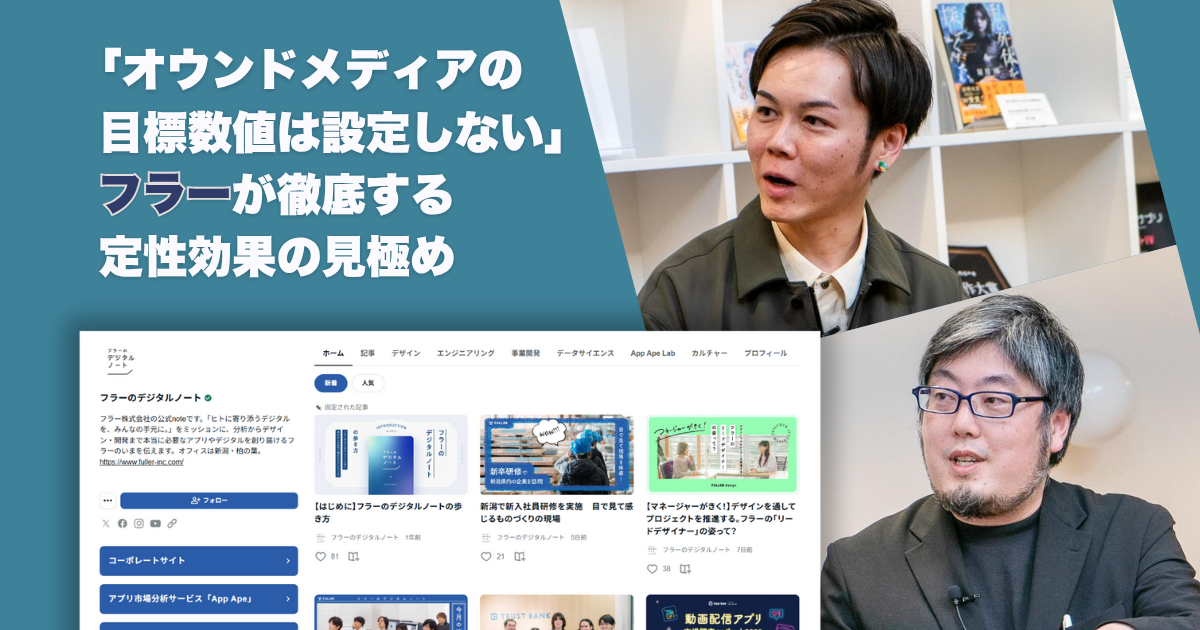 「オウンドメディアの目標数値は設定しない」フラーが徹底する定性効果の見極め (1/2)：MarkeZine（マーケジン）